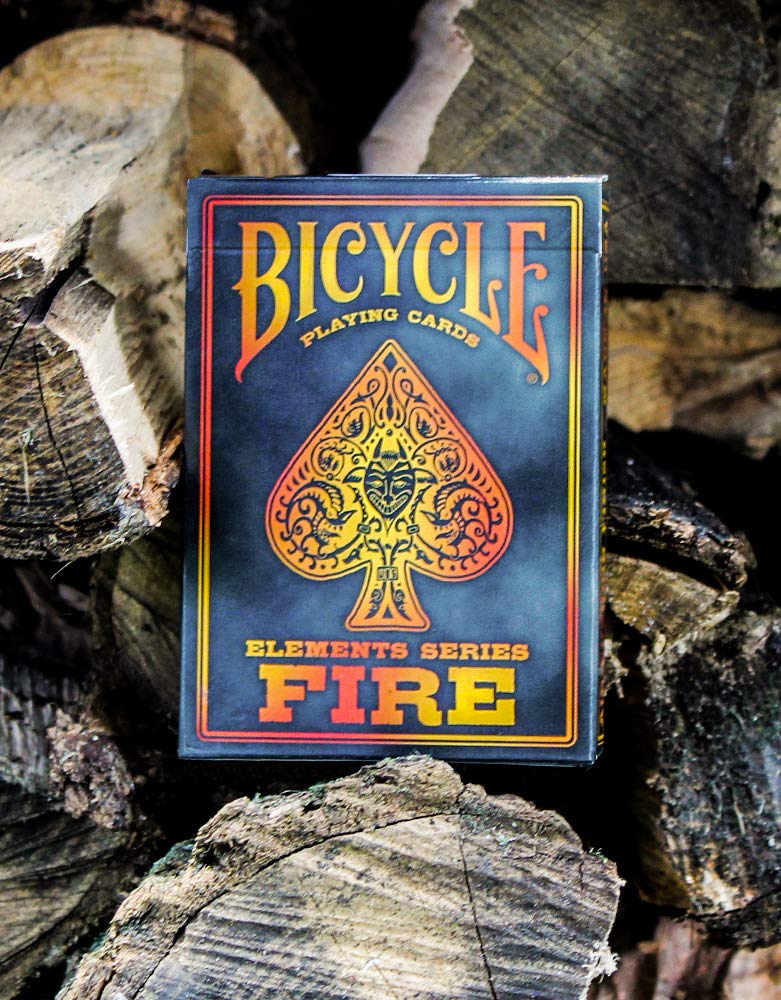 Bicycle Fire Element Playing Cards