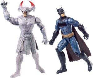 mattel justice league steppenwolf vs batman 2-pack figures