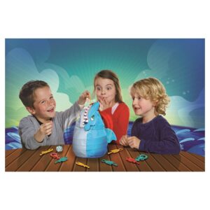 Shark Bite -- Roll the Die and Fish for Colorful Sea Creatures Before the Shark Bites Game! by Pressman Blue Sky, 5"