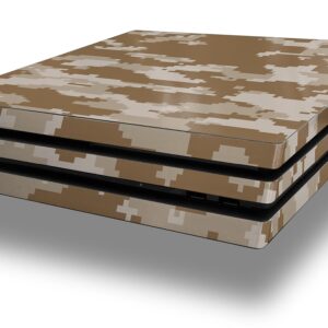 WraptorSkinz PS4 Pro Skin WraptorCamo Digital Camo Desert - Decal Style Skin Wrap fits Sony PlayStation 4 Pro Console