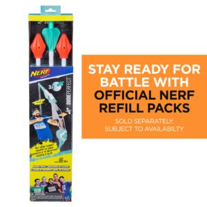 Dude Perfect Signature Bow Nerf Sports Biggest Nerf Bow with 2 Nerf Whistling Arrows For Kids, Teens, and Adults