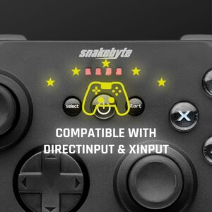 Snakebyte Snakebyte Game Pad Pro - Wireless 2.4Ghz Game Controller/Gamepad/Joystick for PC - PC; Mac; Linux