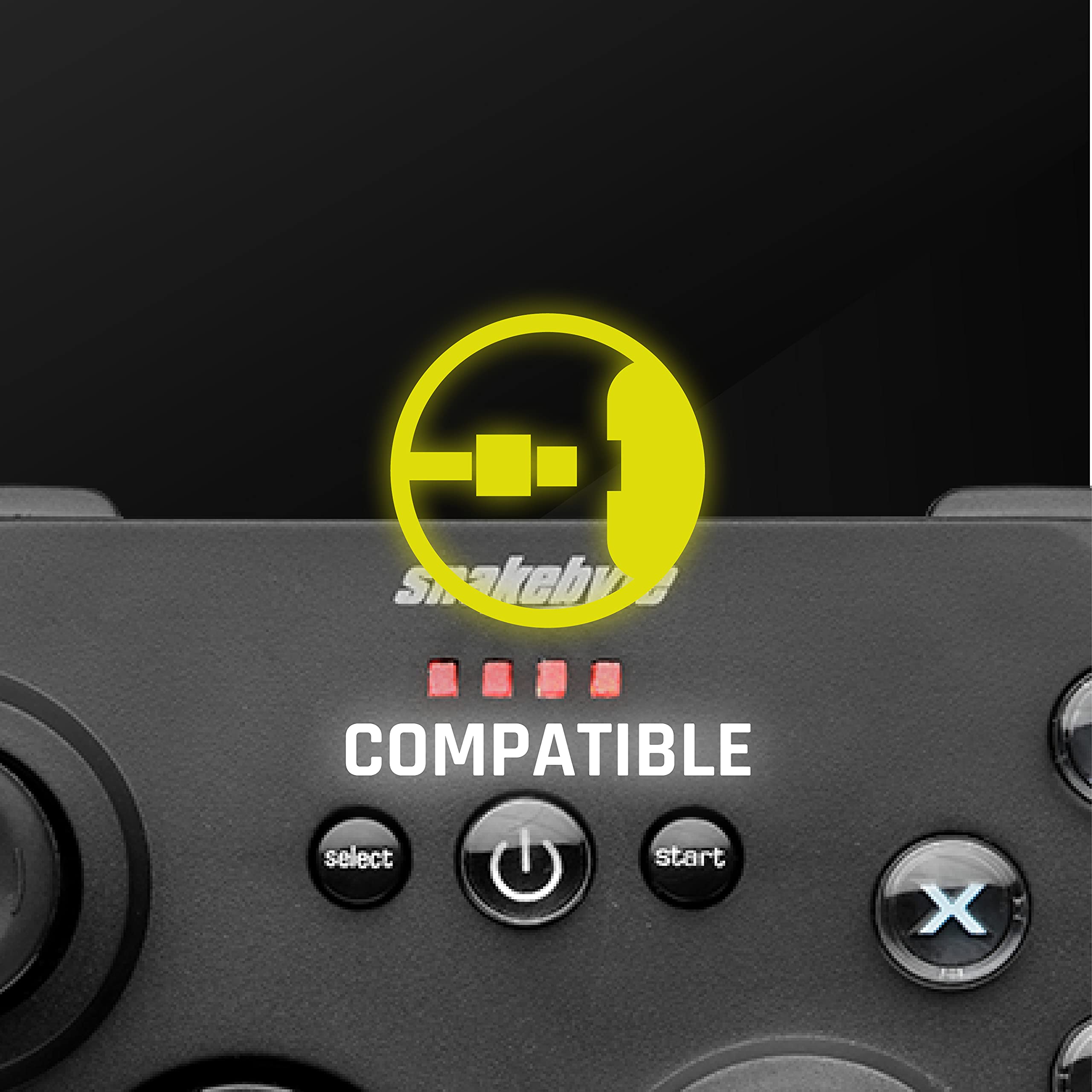 Snakebyte Snakebyte Game Pad Pro - Wireless 2.4Ghz Game Controller/Gamepad/Joystick for PC - PC; Mac; Linux