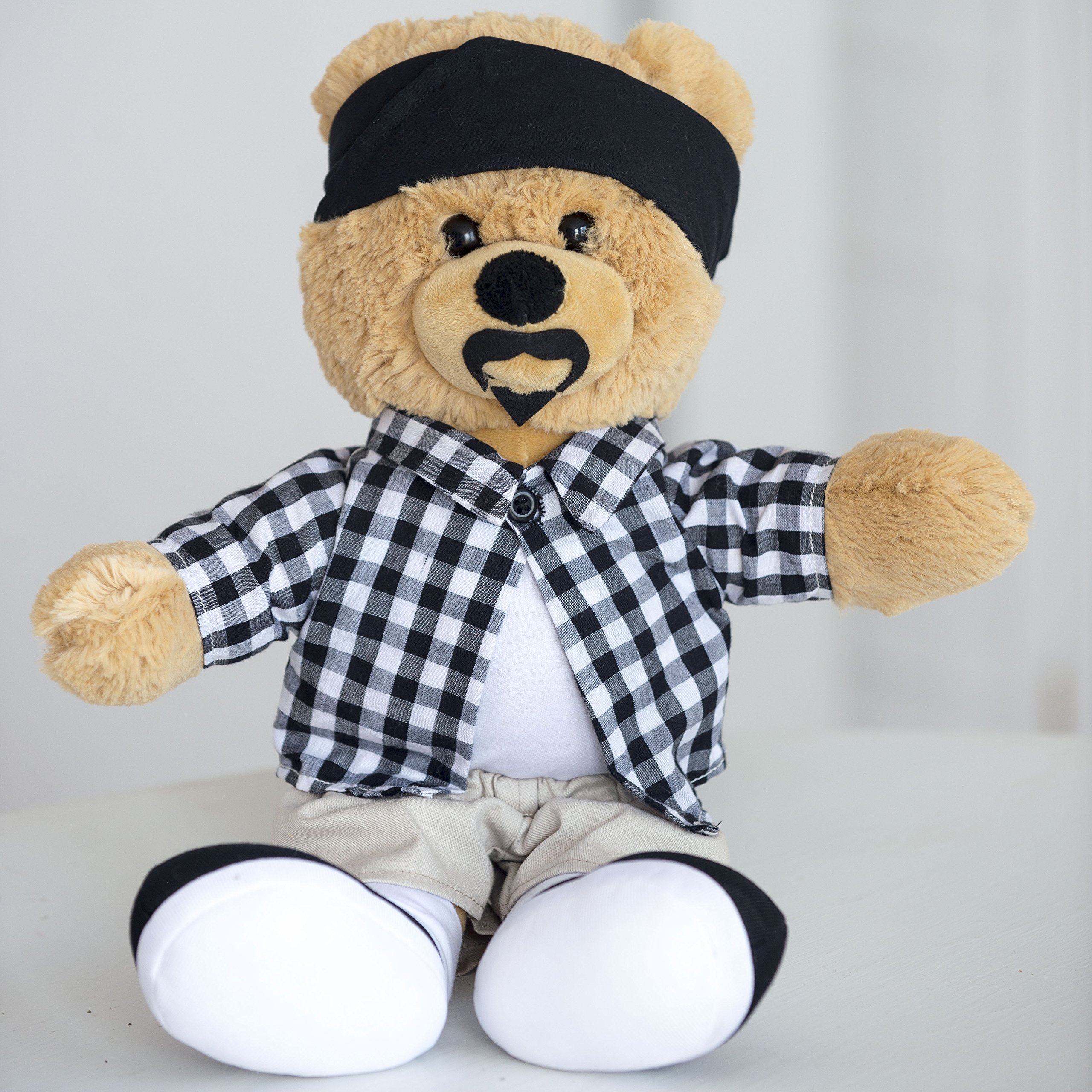 Hollabears 16" Cholo Teddy Bear Plush Extra Large