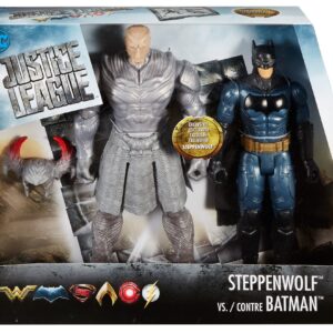 Mattel Justice League Steppenwolf vs Batman 2-Pack Figures