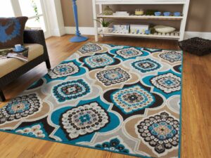 century home goods collection panal and diamonds area rug 5x8 blue rugs for living room cheap 5x7 gray area rugs on clearance under 50