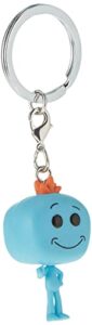 funko pop keychain rick and morty meeseeks action figure