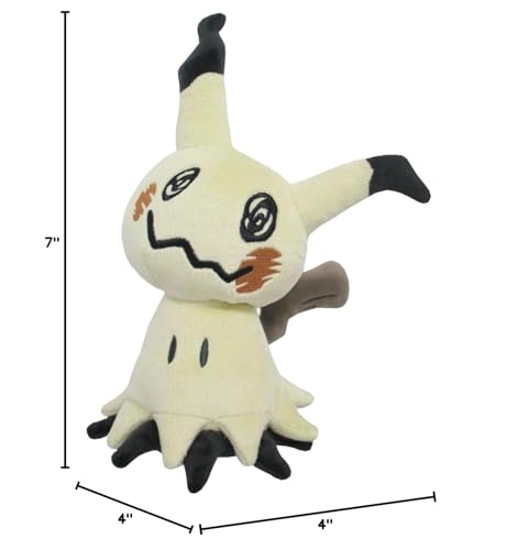 Sanei PP59 Mimikyu Pokemon All Star Collection Stuffed Plush, 7"