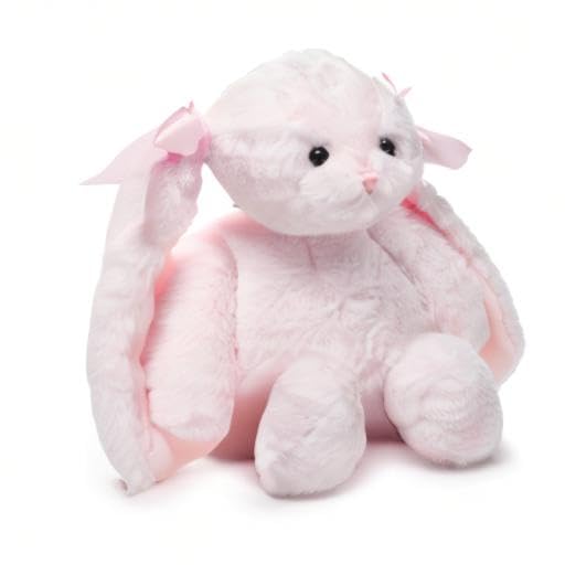 Bearington Bun Bun The Plush Easter Bunny, 14 Inch Pink Bunny Easter Stuffed Animal