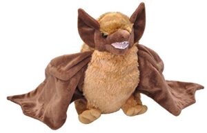 wild republic brown bat plush, stuffed animal, plush toy, gifts for kids, cuddlekins 12 inches,multi