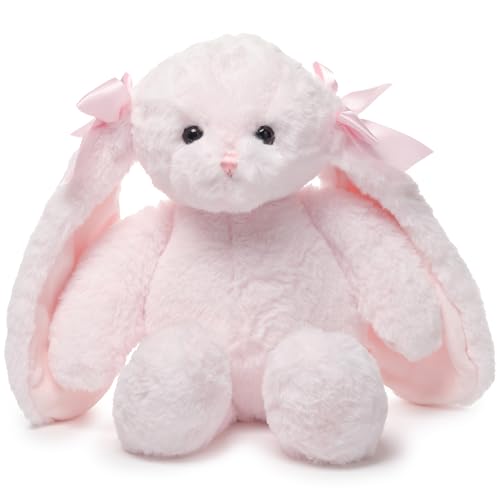 Bearington Bun Bun The Plush Easter Bunny, 14 Inch Pink Bunny Easter Stuffed Animal