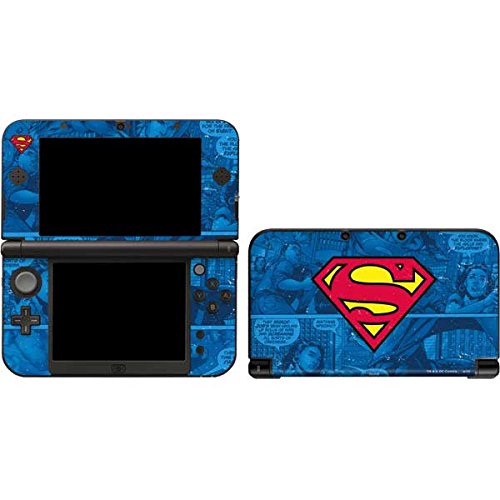 Skinit Decal Gaming Skin Compatible with 3DS XL 2015 - Officially Licensed Warner Bros Superman Logo Design