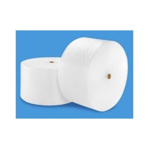 uline s-312p industrial bubble roll, perforated, 1/2" thickness (pack of 2)