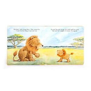 Jellycat The Very Brave Lion: A Baby Board Book Children's Book | Baby Gift