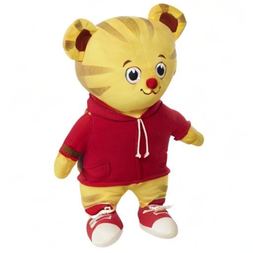 JAKKS Pacific Daniel Tiger's Neighborhood Talking Plush Soft & Cuddly Stuffed Toy, Features Phrases & Songs!