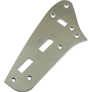 control plate - for jaguar, preset, chrome