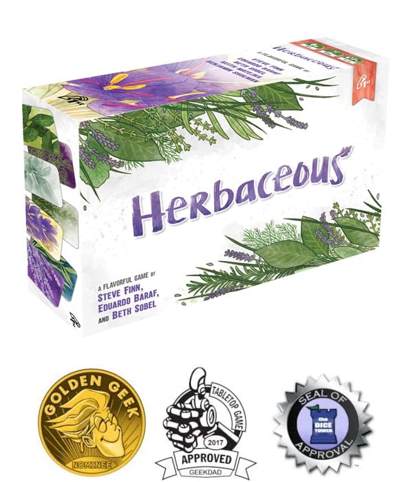 Pencil First Games Herbaceous Card Game – A Flavorful Set Collection Game of Garden Herbs and Containers by Pencil First Games for 1-4 Players