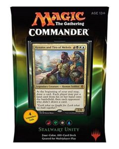 magic: the gathering - commander 2016 stalwart unity deck