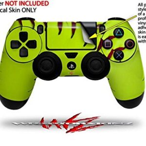 WraptorSkinz Skin Compatible with Sony PS4 Dualshock Controller PlayStation 4 Original Slim and Pro Softball (Controller NOT Included)