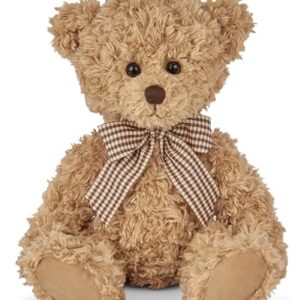 Bearington Collection Theodore The Brown Teddy Bear Plush, 17 Inch Bear Stuffed Animal