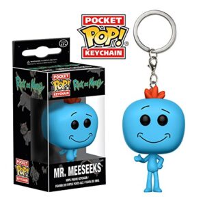 Funko Pop Keychain Rick and Morty Meeseeks Action Figure