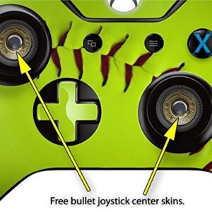 WraptorSkinz Decal Style Vinyl Skin Wrap compatible with XBOX One Original Wireless Controller Softball - (CONTROLLER NOT INCLUDED)