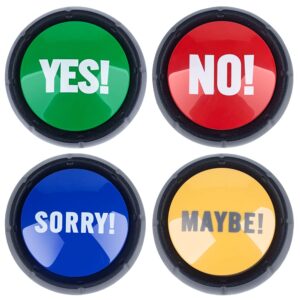 mymealivos set of 4, the no, yes, sorry and maybe buttons