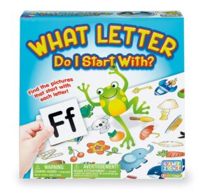 what letter do i start with? family board game