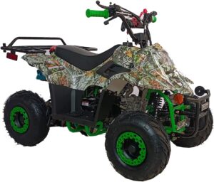 taotao 110cc four wheelers 6" tires atvs kids atv tree camo