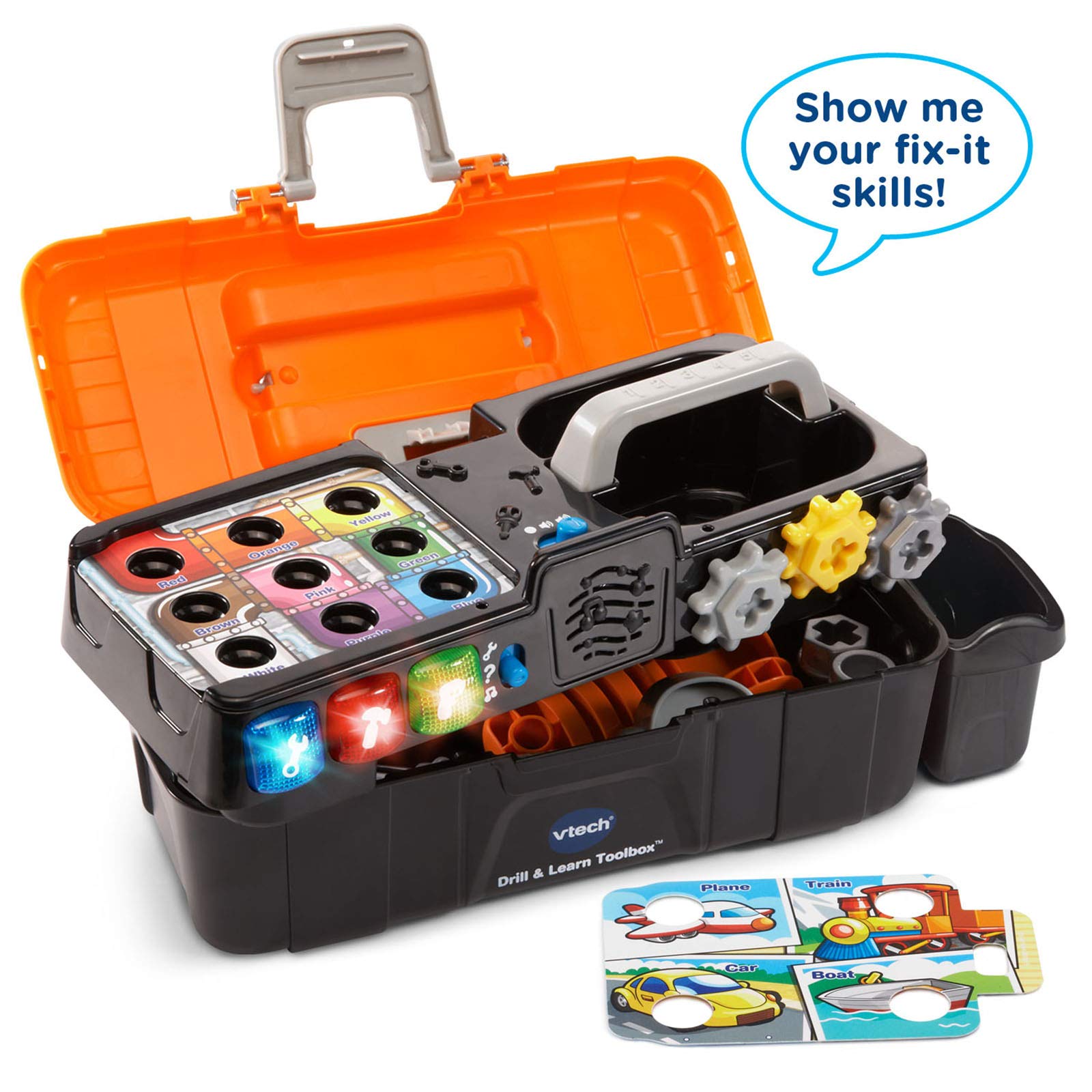 VTech Drill and Learn Toolbox, Orange