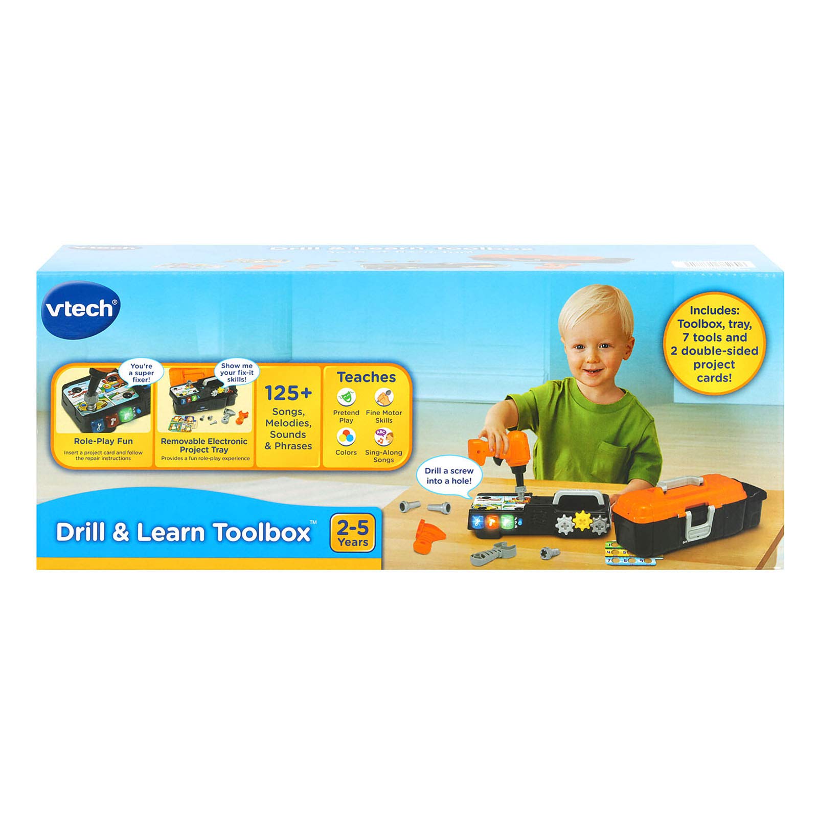 VTech Drill and Learn Toolbox, Orange