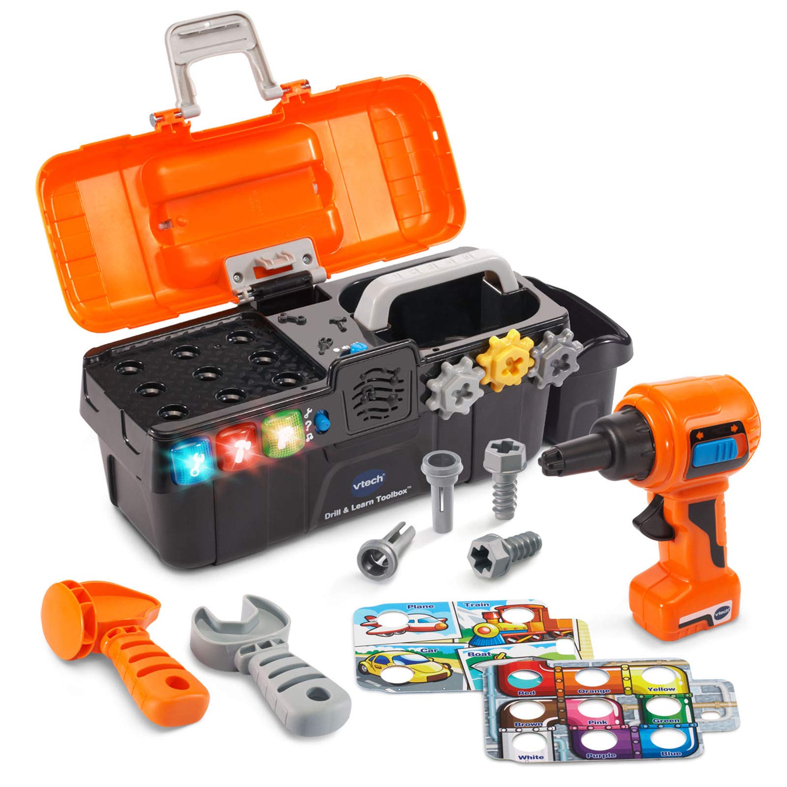 VTech Drill and Learn Toolbox, Orange