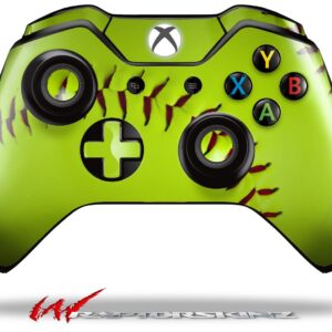 WraptorSkinz Decal Style Vinyl Skin Wrap compatible with XBOX One Original Wireless Controller Softball - (CONTROLLER NOT INCLUDED)