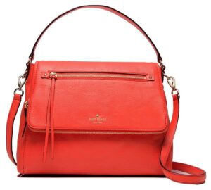 kate spade cobble hill toddy bag, bright papaya