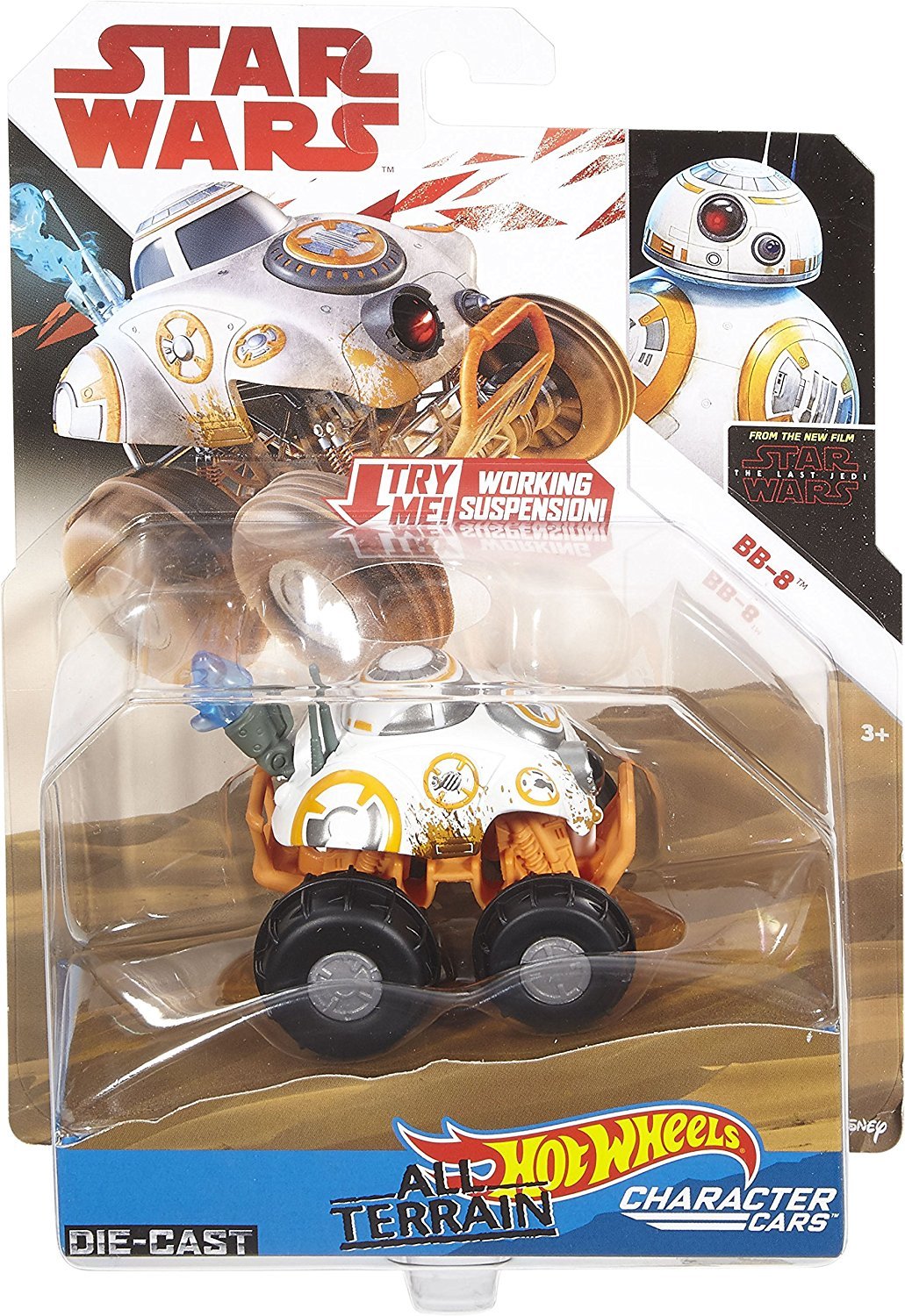 Hot Wheels Star Wars All-Terrain BB-8 Vehicle