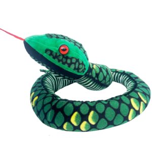 Lazada Snake Stuffed Animal Plush Giant Anaconda Realistic Kids Toys Green 67 Inches