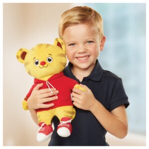 JAKKS Pacific Daniel Tiger's Neighborhood Talking Plush Soft & Cuddly Stuffed Toy, Features Phrases & Songs!