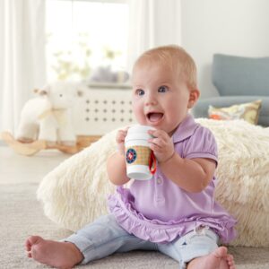 fisher-price coffee cup teether