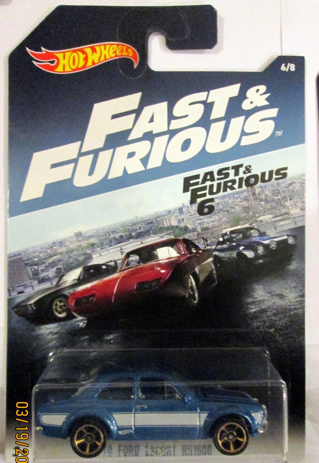 Hot Wheels 2017 Fast & Furious Exclusive Bundle of 8