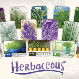 Pencil First Games Herbaceous Card Game – A Flavorful Set Collection Game of Garden Herbs and Containers by Pencil First Games for 1-4 Players