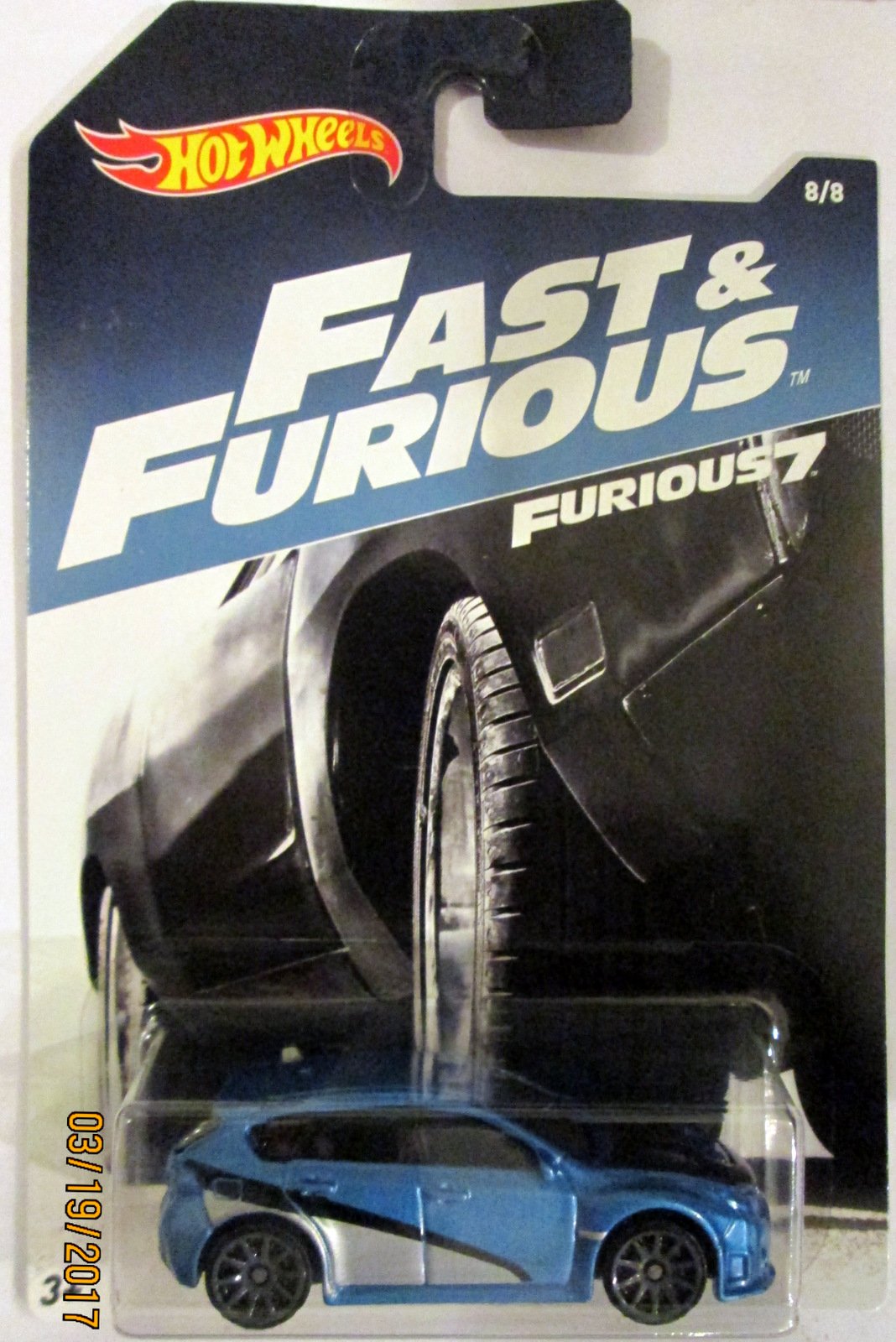 Hot Wheels 2017 Fast & Furious Exclusive Bundle of 8