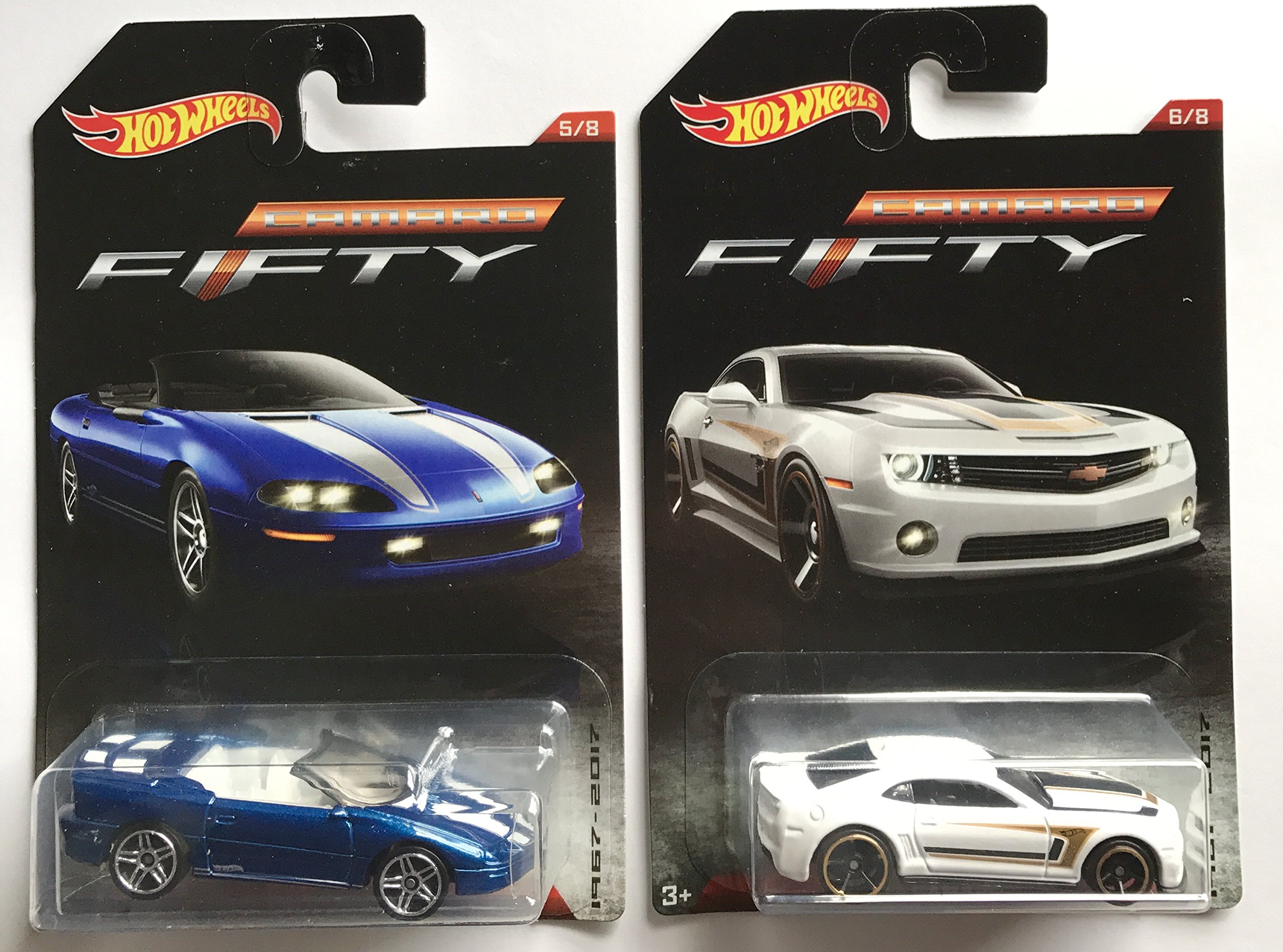 Hot Wheels Camaro Fifty 1967-2017 Exclusive 8 Car Set