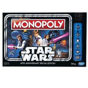 monopoly game: star wars 40th anniversary special edition