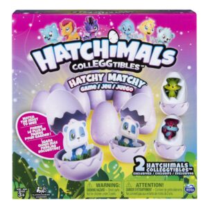 hatchimals - hatchy matchy game with two exclusive colleggtibles