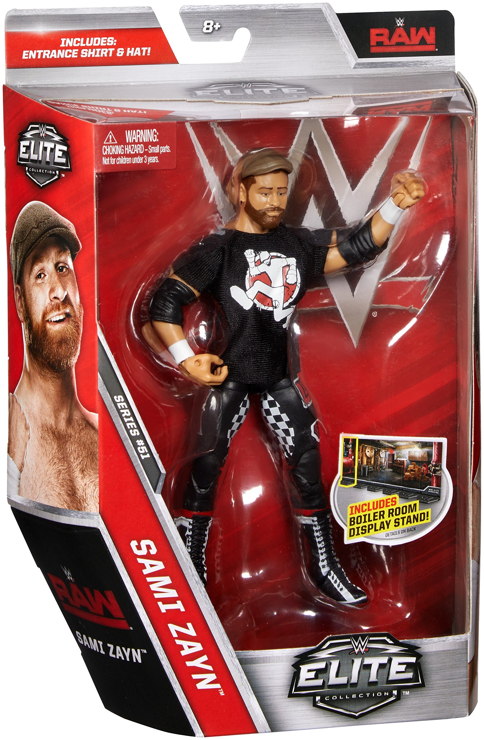 WWE SAMI ZAYN ELITE COLLECTION ACTION FIGURE