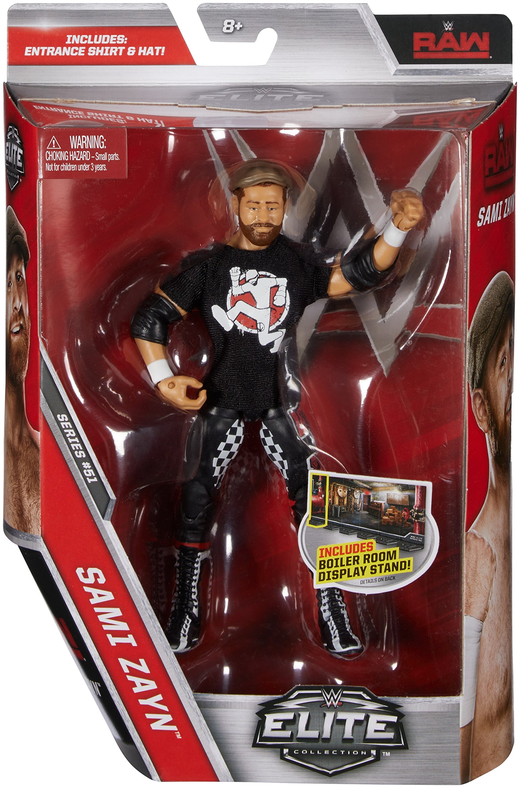 WWE SAMI ZAYN ELITE COLLECTION ACTION FIGURE