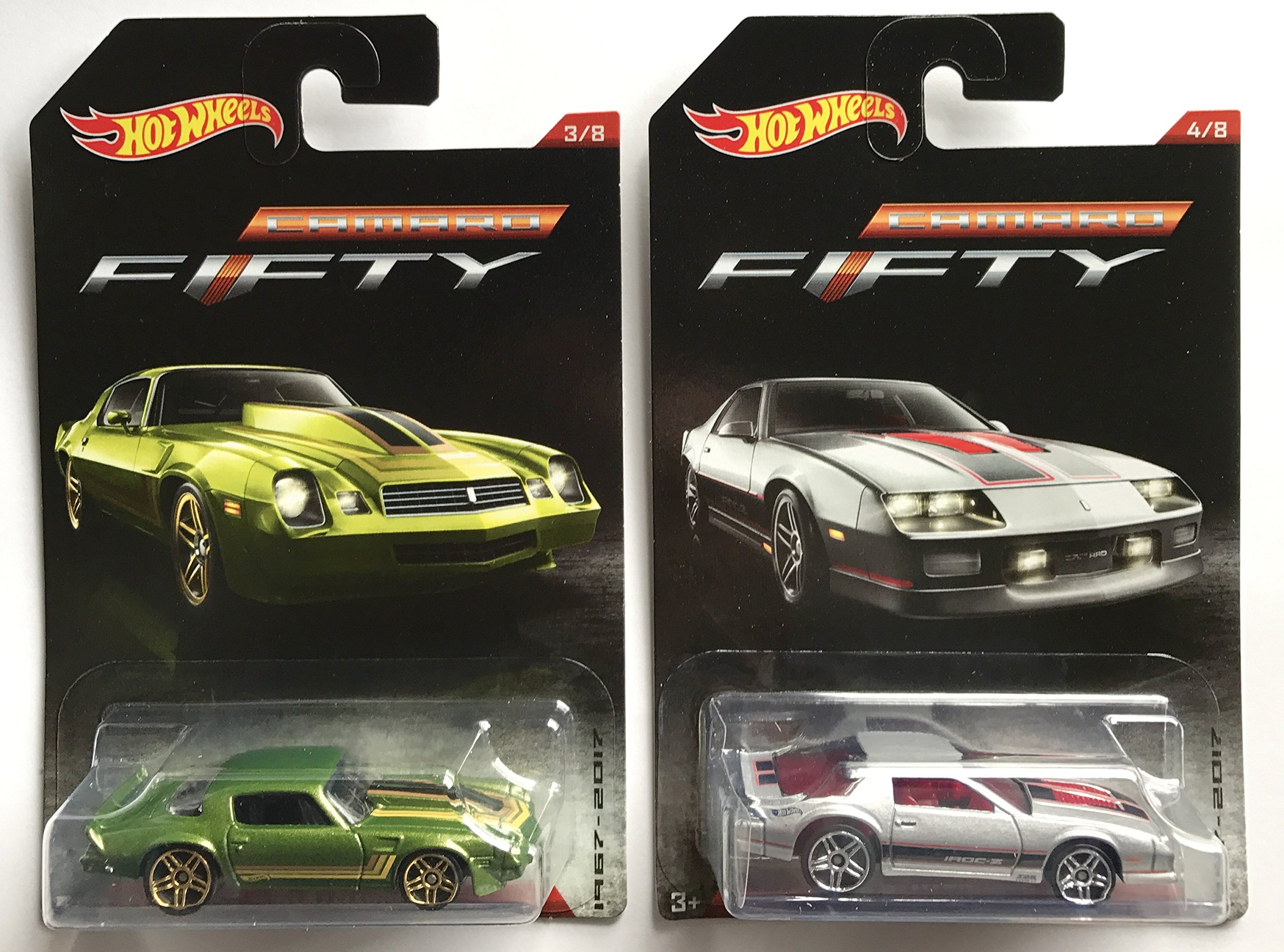 Hot Wheels Camaro Fifty 1967-2017 Exclusive 8 Car Set