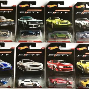 Hot Wheels Camaro Fifty 1967-2017 Exclusive 8 Car Set