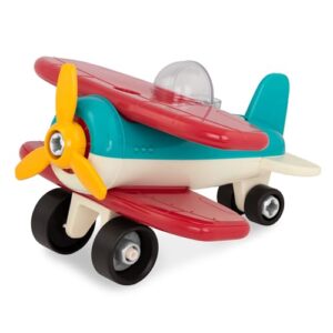 Battat – Classic Construction Toy – Pretend Play Toys – Toddler Plane Playset – Dexterity Building Toy – 3 Years + – Take-Apart Airplane