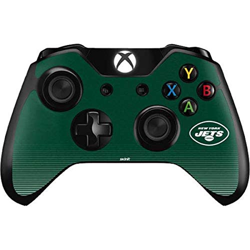 Skinit Decal Gaming Skin Compatible with Xbox One Controller - Officially Licensed NFL New York Jets Breakaway Design